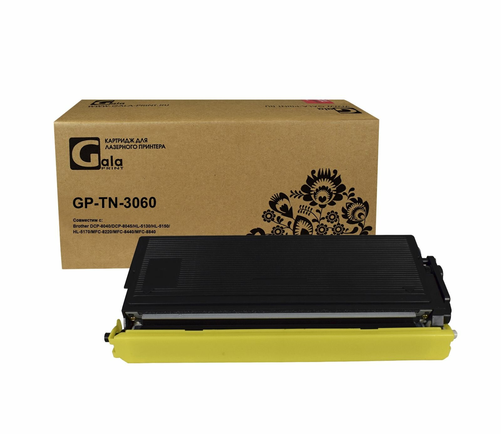 Картридж GalaPrint TN-3060 для принтеров Brother DCP-8040/8045/HL-5130/5150 и др. 6700 копий лазерный, совместимый