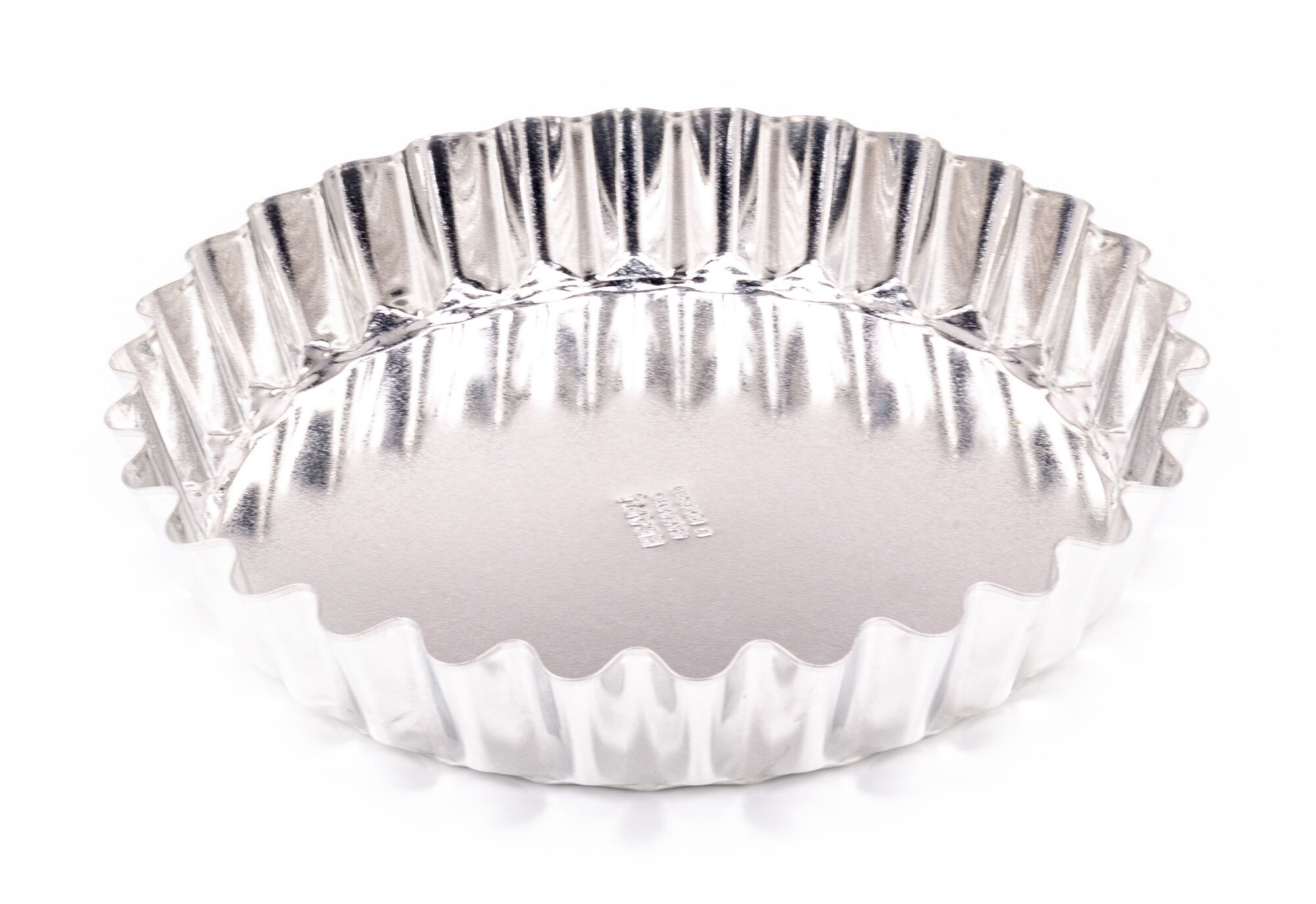 Форма для выпечки Кварц волнистая белая жесть 212х40мм