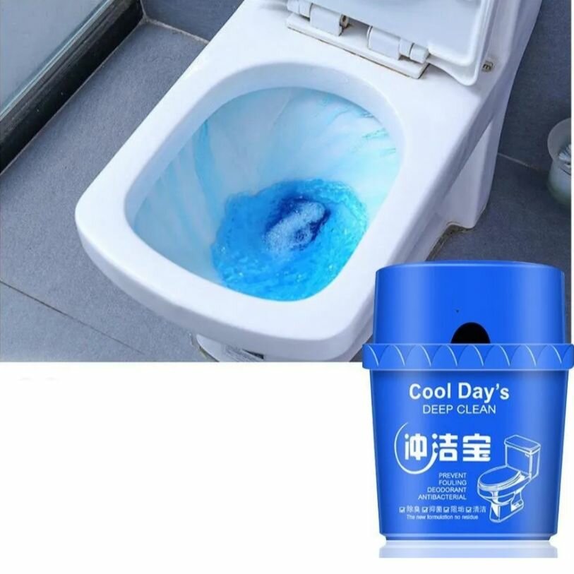 Сменный туалетный блок для сливного бачка Морской бриз