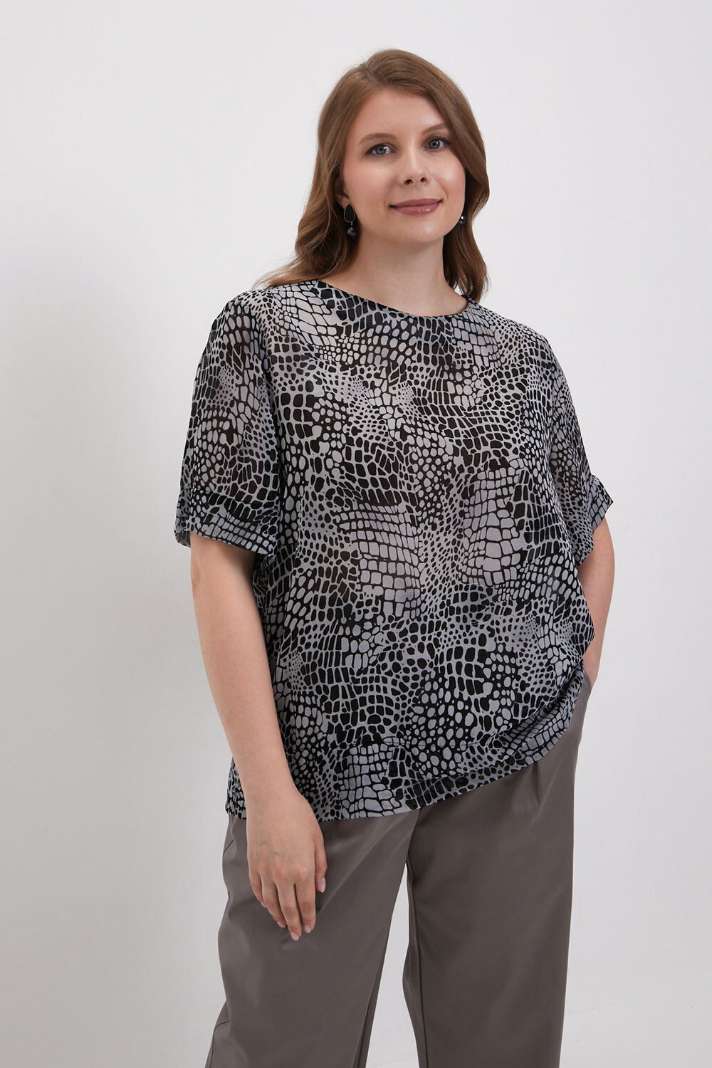 Блуза Большие размеры