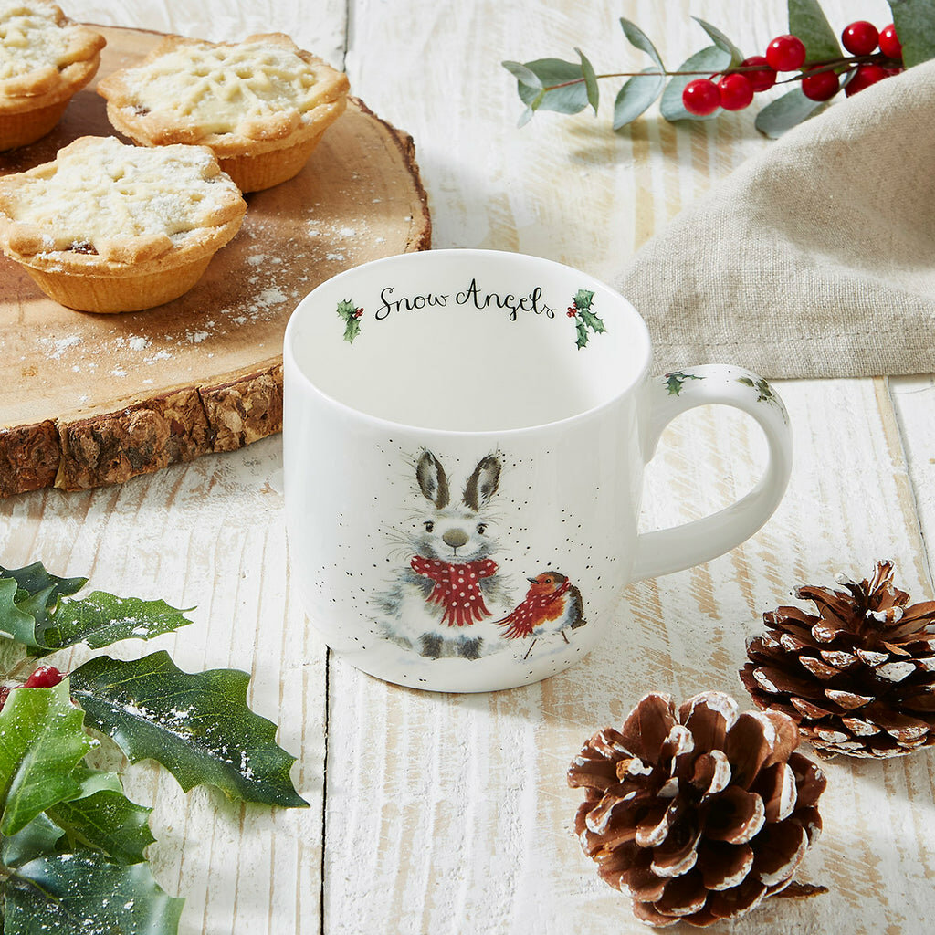 Кружка Royal Worcester "Забавная фауна" Кролик и малиновка 310 мл