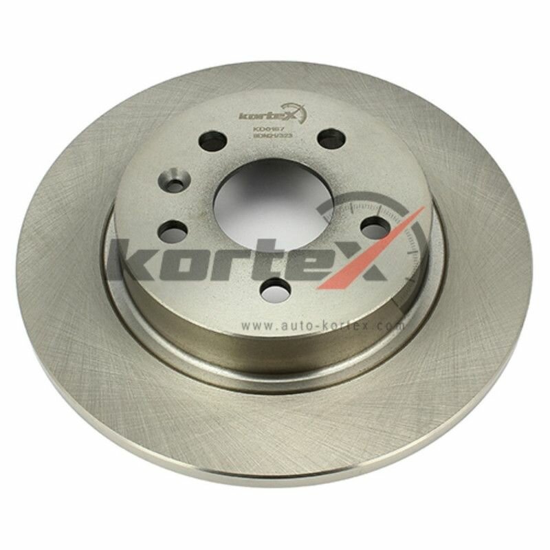 Диск тормозной задний CHEVROLET Cruze; OPEL Astra J, Kortex KD0167