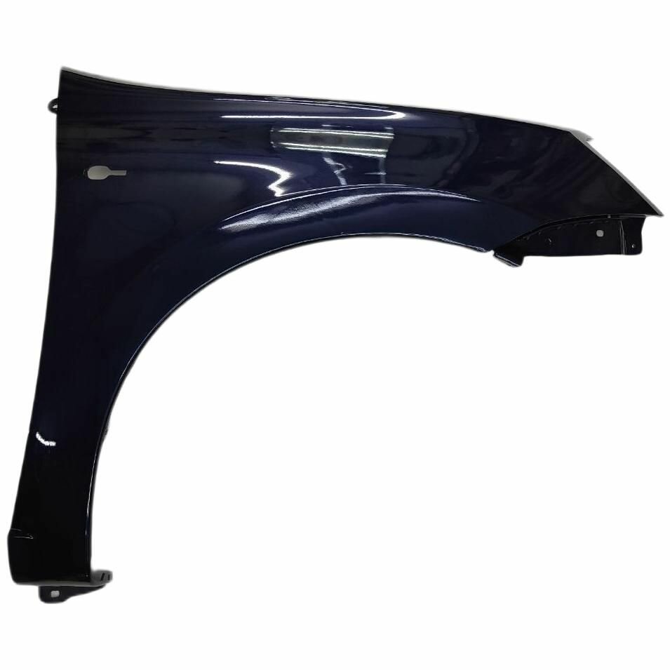 Крыло правое, Лада Гранта / Калина 2, (пластиковое)в цвете "429 Персей "(синий)