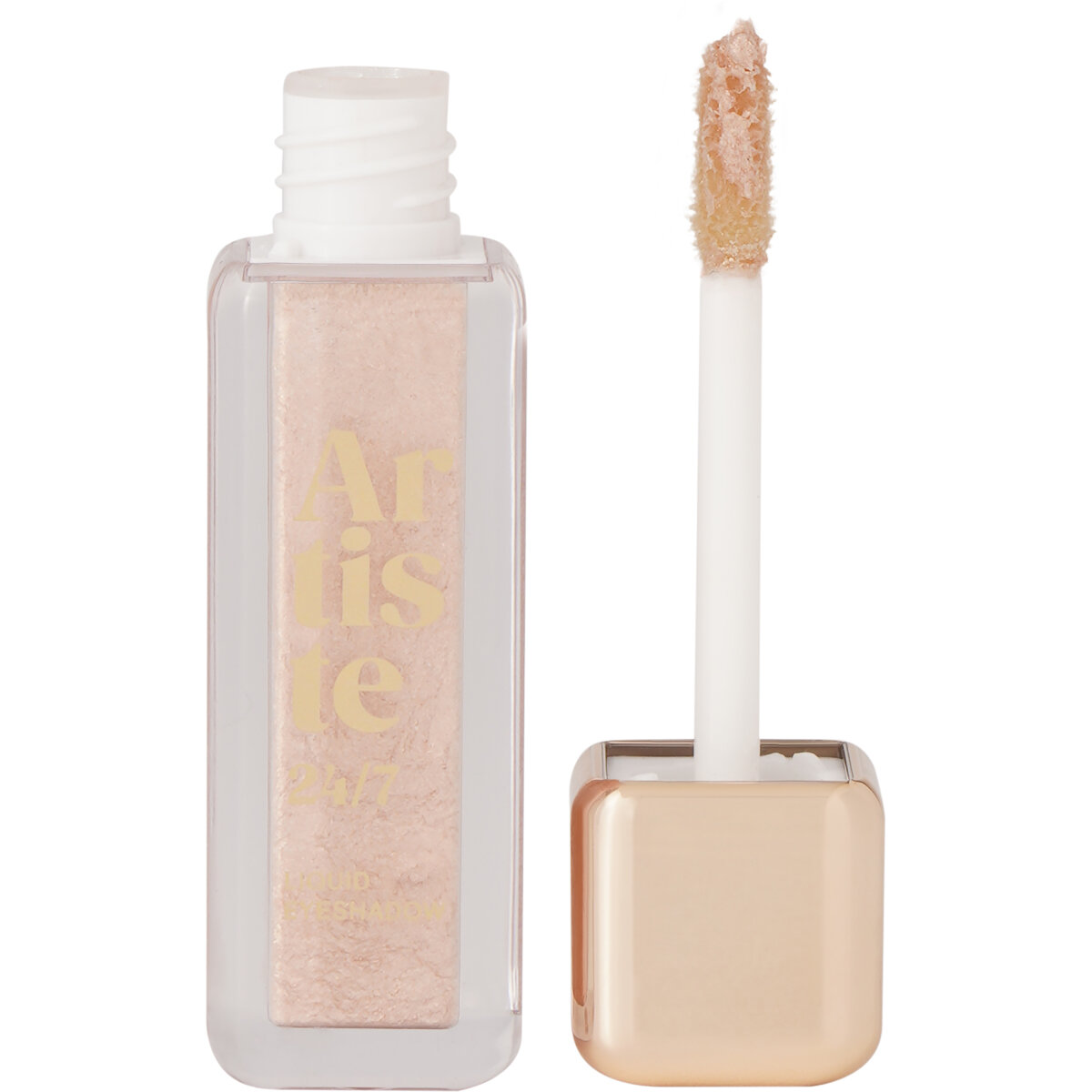 Жидкие тени для век Vivienne Sabo Artiste 24/7 стойкие мерцающие тон 02.