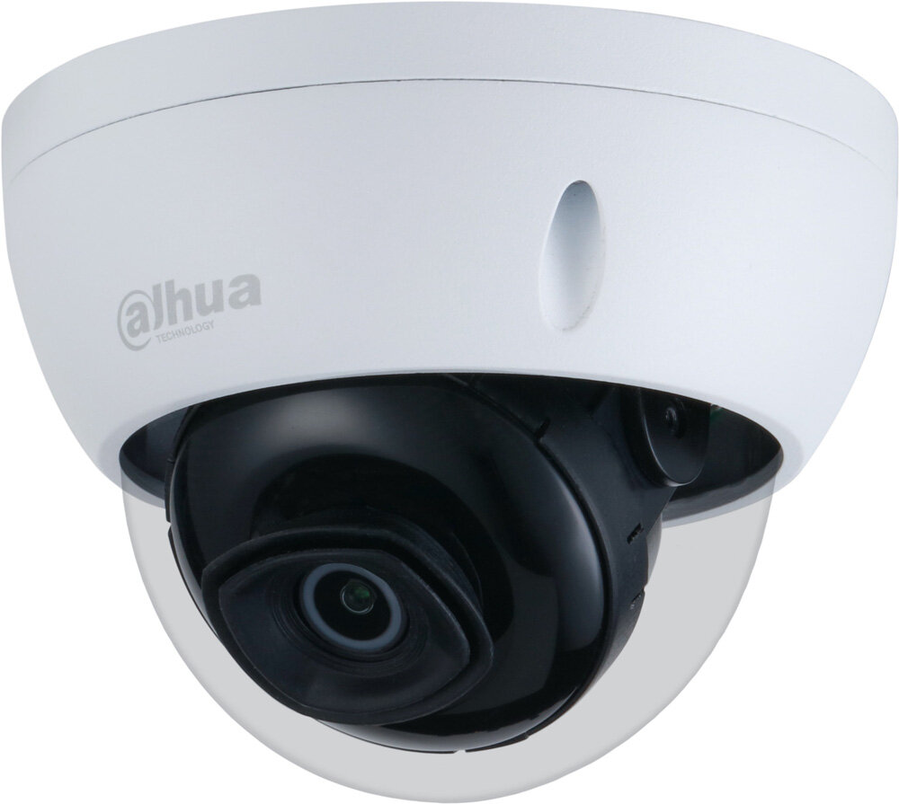 DAHUA DH-IPC-HDBW2230EP-S-0360B-S2 Уличная купольная IP-видеокамера 2Мп, 1/2.7” CMOS, объектив 3.6мм, видеоаналитика