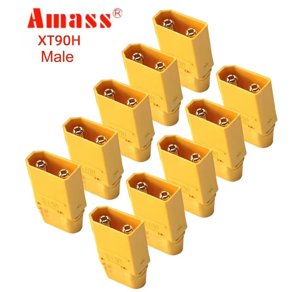 Amass XT90H Male разъем 10шт