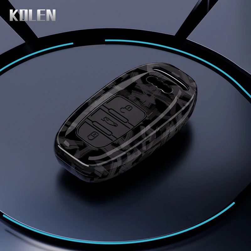 Чехол для ключа Audi A1-A8, Q3-Q7, A F-Carbon