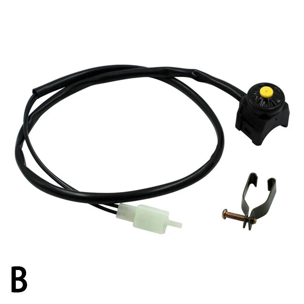 Универсальный мотоцикл Kill Red, кнопка, стартер, велосипед для грязи, квадроцикл UTV, Yellow