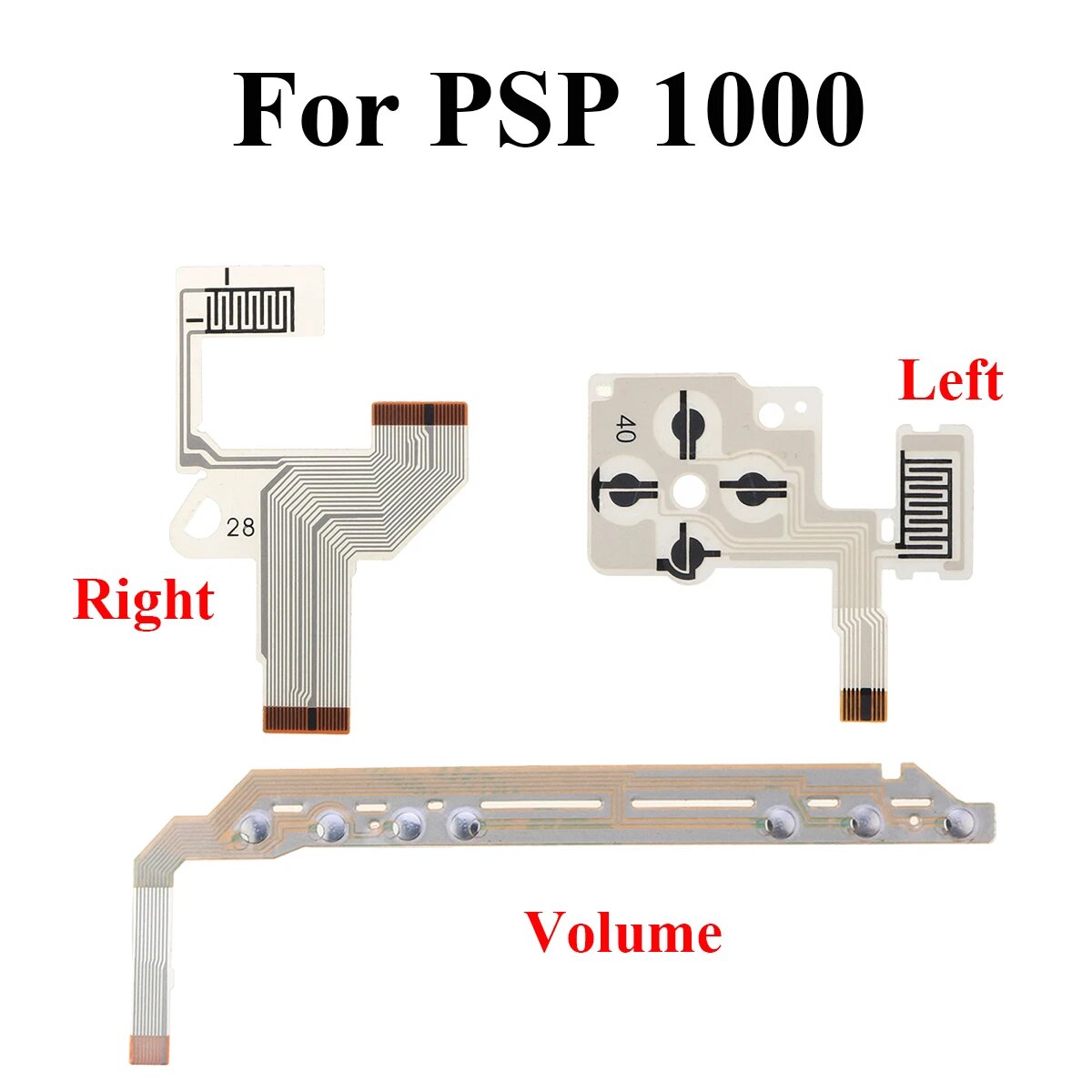 Кабель кнопок PSP 1000 (Right, Left, Volume)