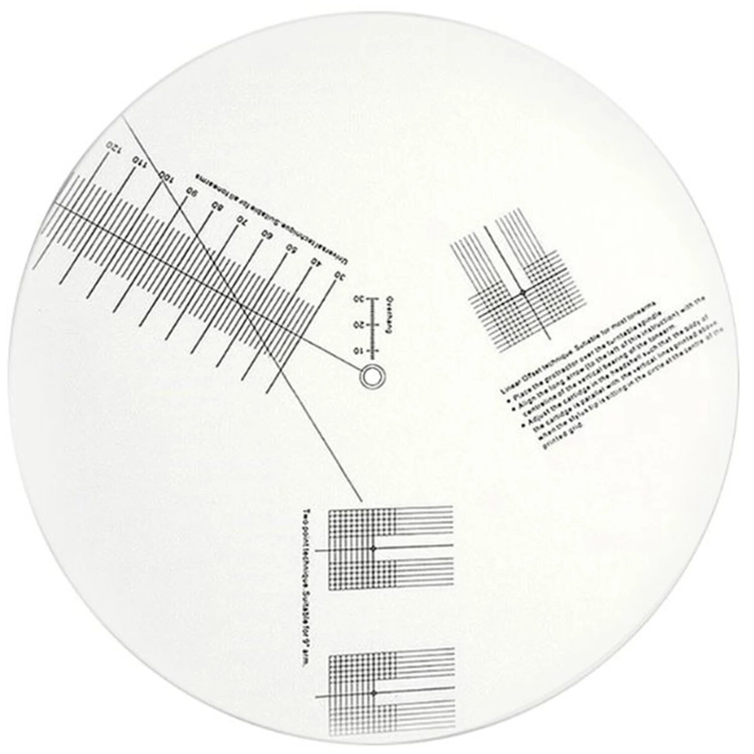 Противоскользящая Калибровочная пластина LP для виниловых записей, инструмент для регулировки расстояния, линейка для проигрывателя