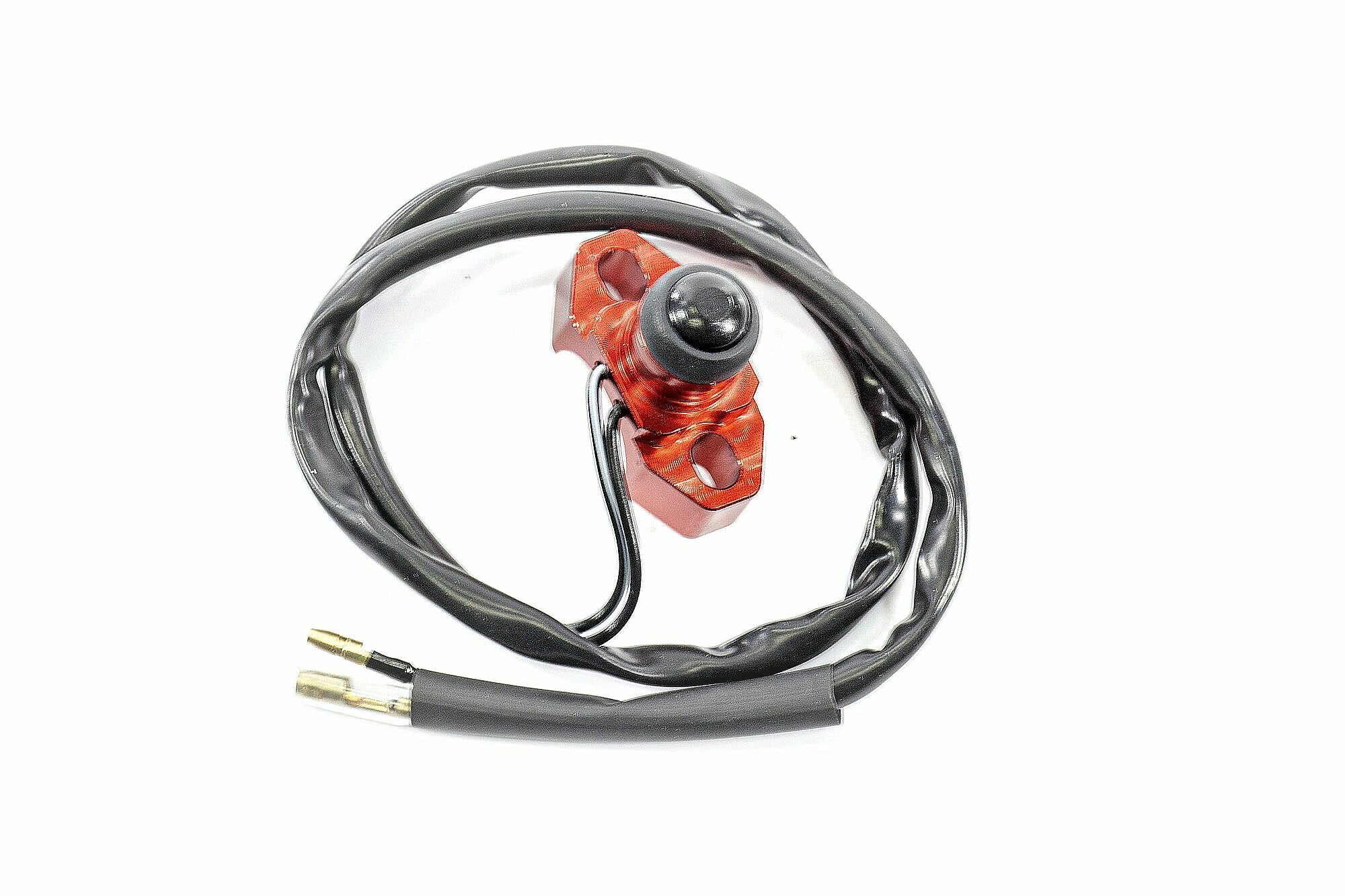 Кнопка включения/выключения двигателя с кабелем красная OTOM