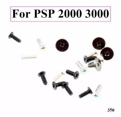 Комплект винтов ChengHaoRan для PSP 1000, PSP 2000, PSP 3000 For PSP2000 3000