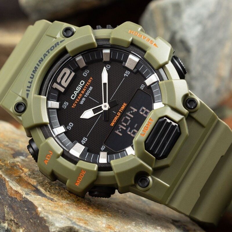 Наручные часы CASIO Collection, зеленый — фото 1