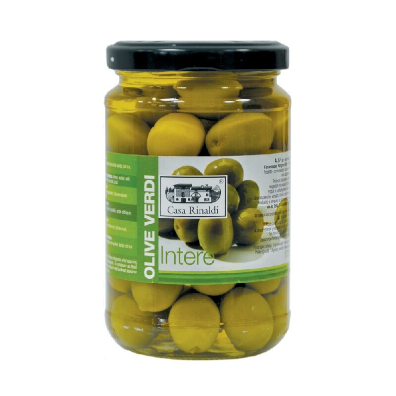 Оливки Casa Rinaldi консервированные с косточкой /стекло/ 310
