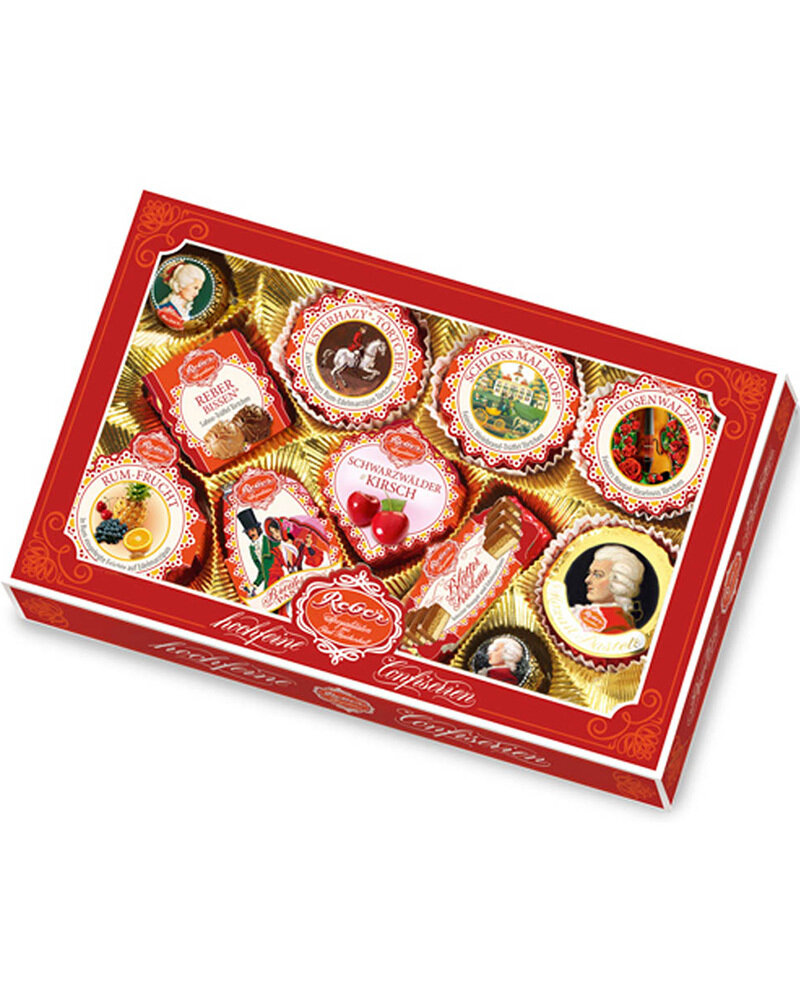 Набор конфет Reber Mozart (Ребер Моцарт) в подарочной упаковке, 380 г