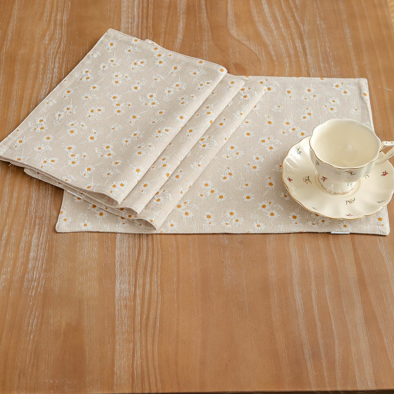 Салфетка для сервировки стола 45х32 см, прямоугольная, хлопок 100%, подстилка под тарелку, 1шт, Varman.pro