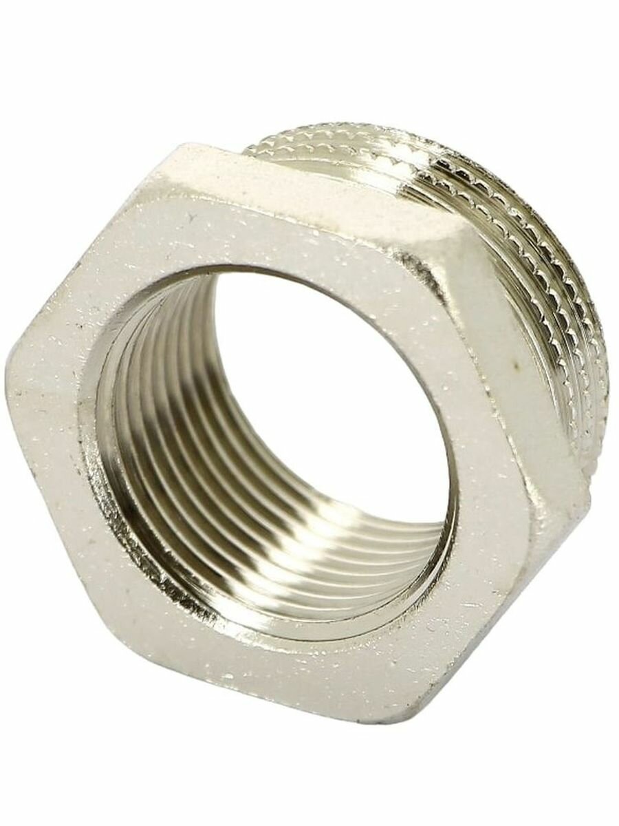 Футорка Tiemme 1"Нх3/4"В лат. никелир, 1500169(1581N000605)