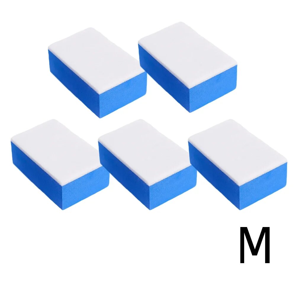 1/5 шт, губка для чистки масляной пленки для стеклоочистителя, полировальные губки для лобового стекла автомобиля, шерстяная фетровая щетка, инструменты для удаления масла 5pcs M