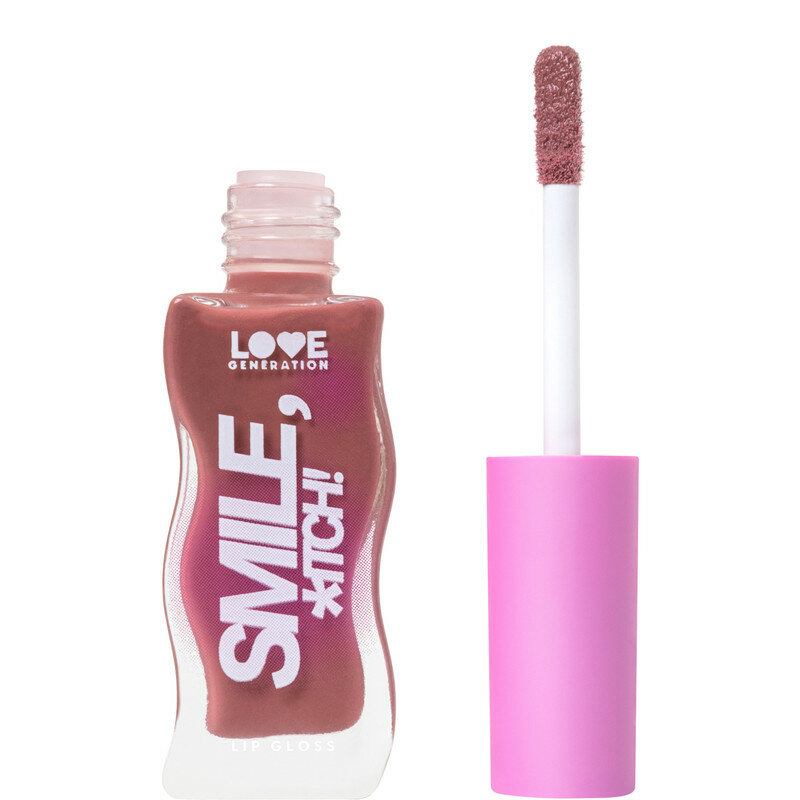 Блеск для губ Love Generation "Smile, *itch!", глянцевый, тон 04