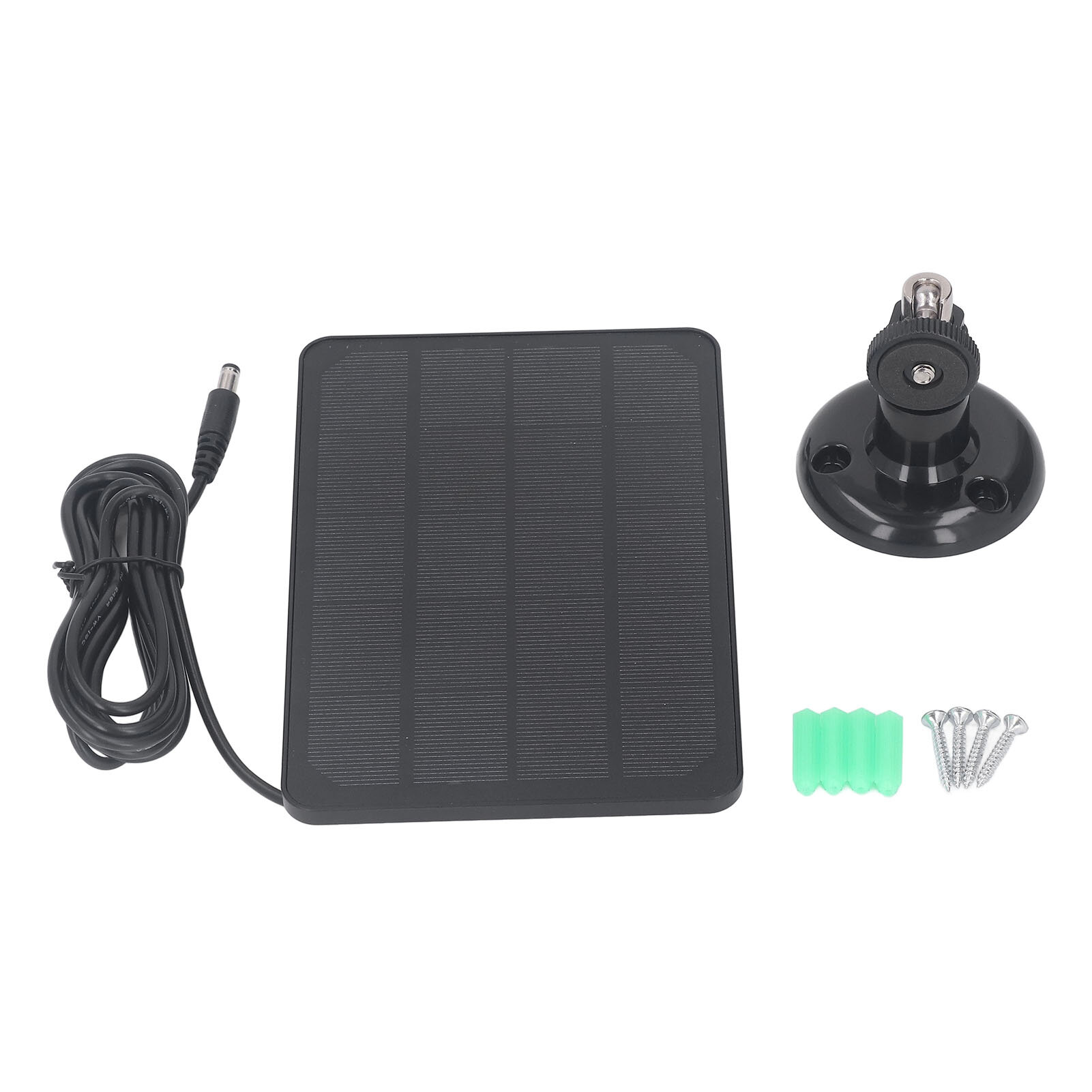 10W Solar Charging Panel DC Output Battery Charger for Home Lighting Camera Monitoring