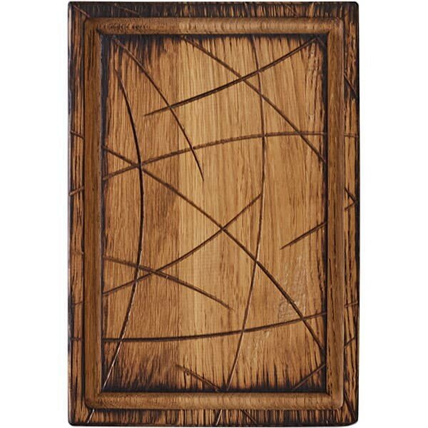 Доска для подачи (Декор), дуб, 260✕180✕25 мм (PPwood, Россия)