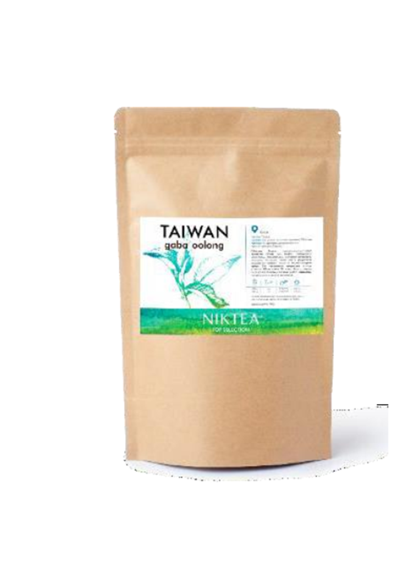 Niktea Чай Габа (Gaba Oolong) черный байховый крупнолистовой, 250 гр.