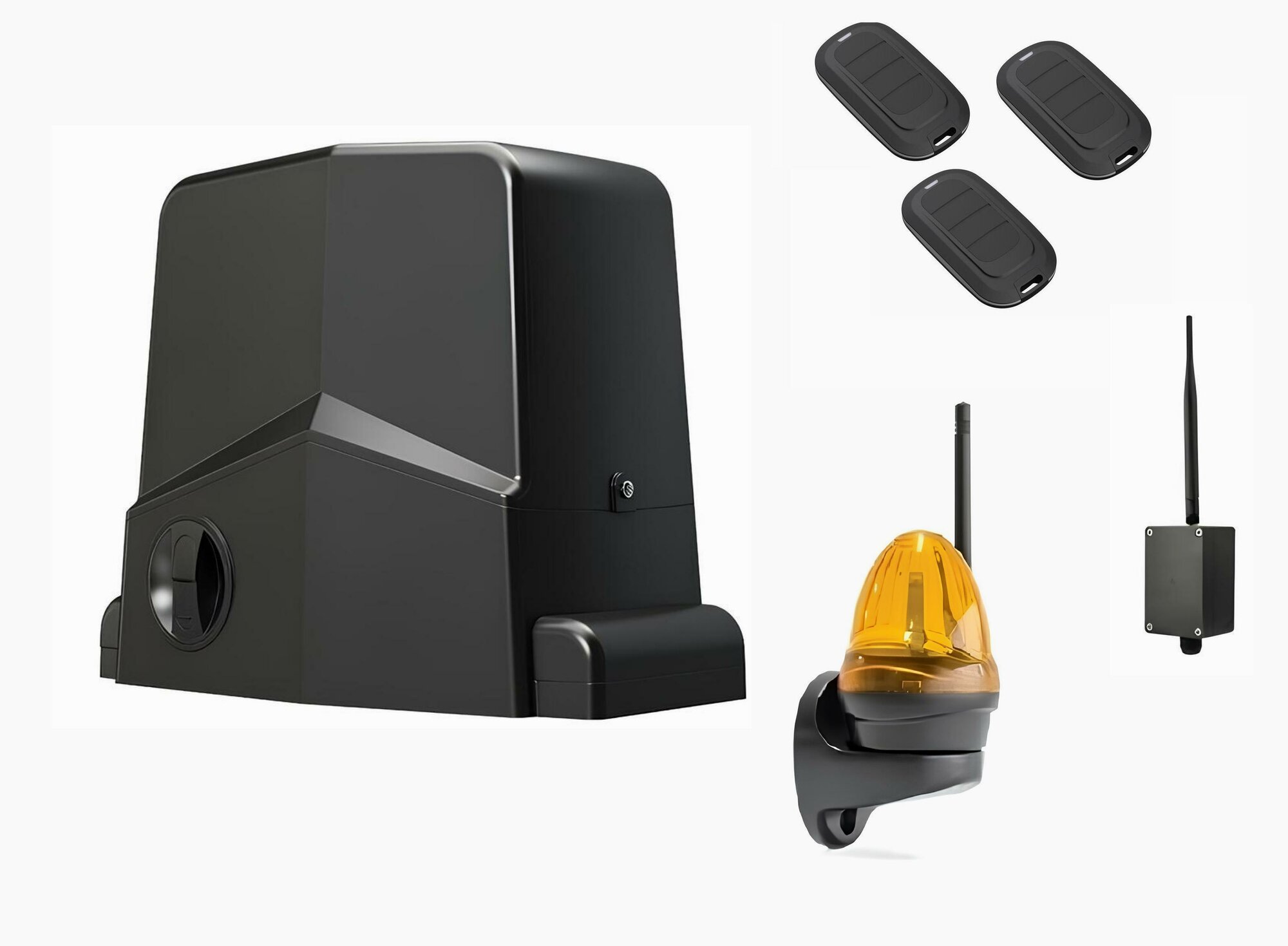 Автоматика для откатных ворот ARW-600MKIT LK-BT-Т3, комплект: привод, сигнальная лампа, 3 пульта, Bluetooth-модуль