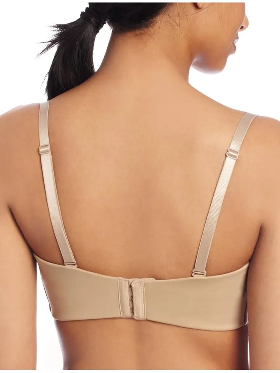 Бюстгальтер-невидимка Maidenform Базовая коллекция, размер 85E(38E), бежевый — фото 1