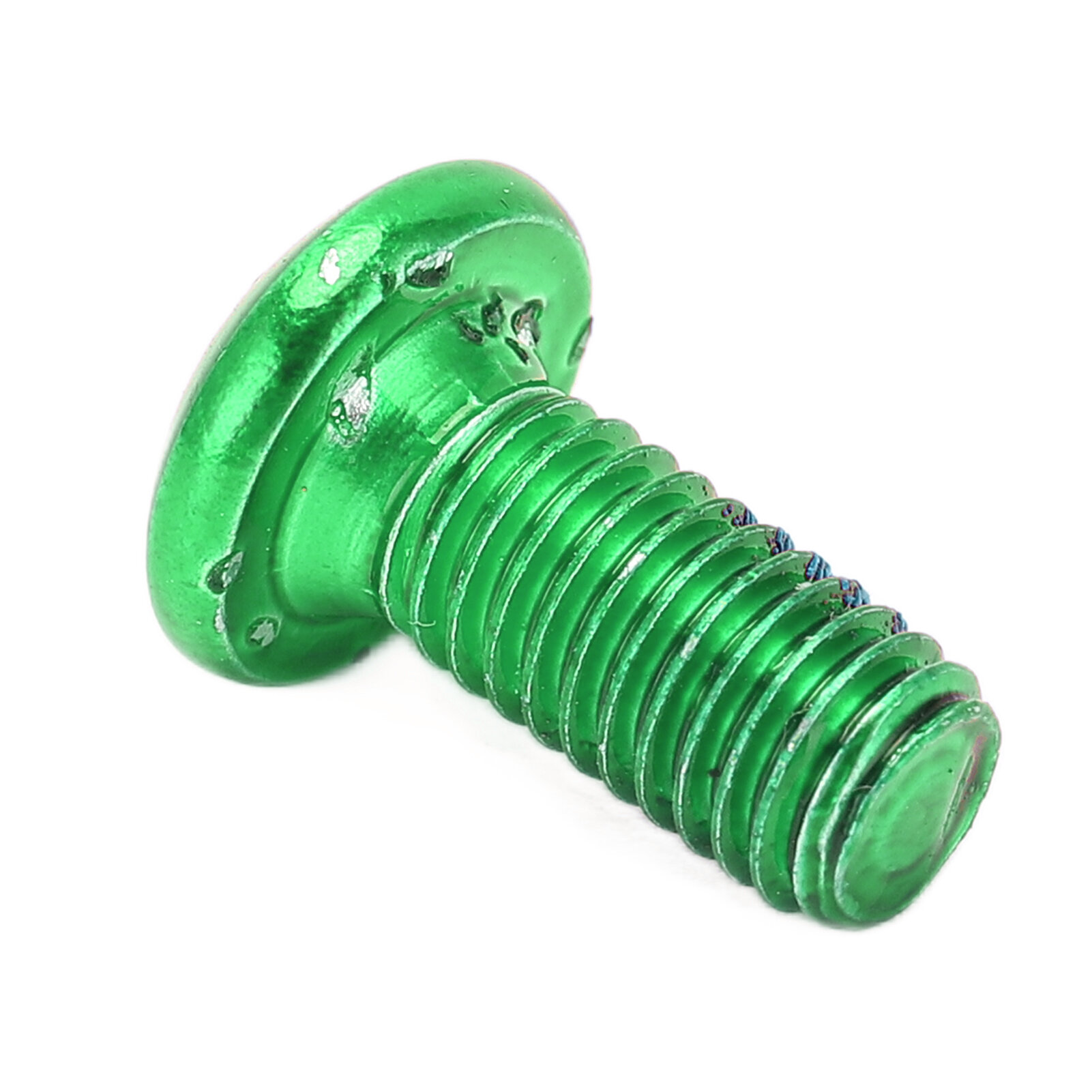 12 шт, болты ротора дискового тормоза горного велосипеда, винт из легированной стали, винт тормозного диска велосипеда T25, M5x10 мм, болты, зеленый цвет