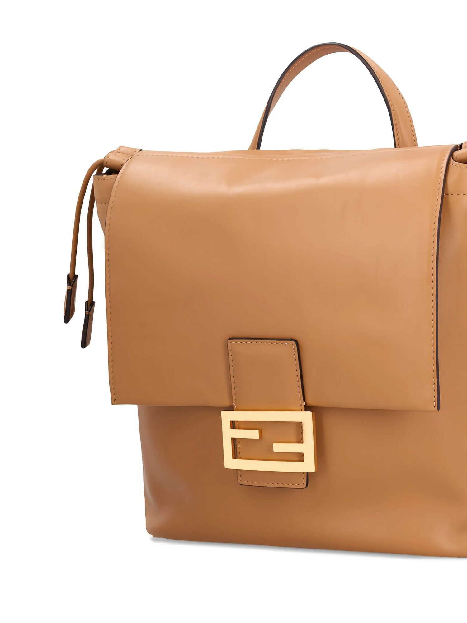Сумка FENDI FF, коричневый — фото 1