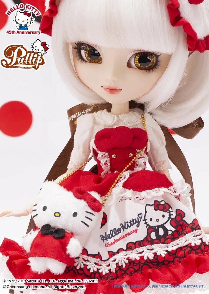 Кукла PULLIP Hello Kitty 45th Anniversary, P-231 — фото 1