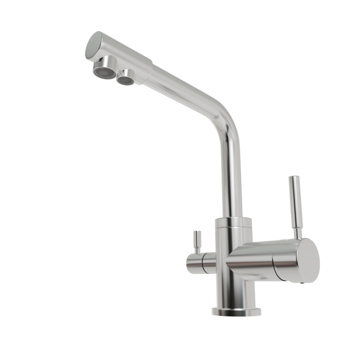 Смеситель для кухни Emar Steel ЕС - 3003 chrome