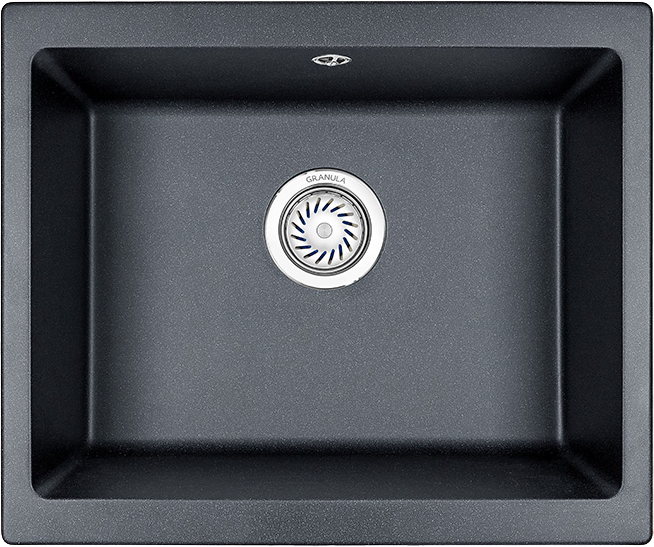 Мойка кухонная Granula 5551, шварц