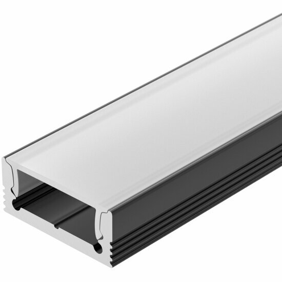 Профиль Arlight SL-SLIM-H7-2000 BLACK (, Алюминий)