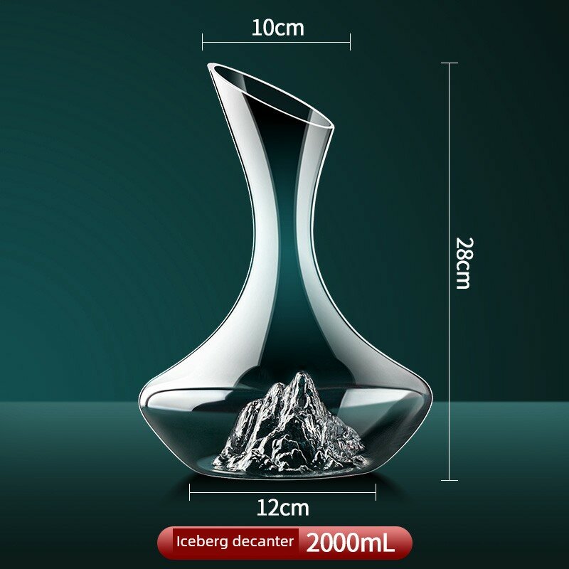 Новая модель 2025 года: набор для вина премиум-класса для дома, роскошный хрустальный графин-диспенсер для вина