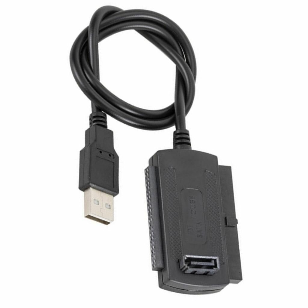 Адаптер USB к IDE для внешнего жесткого диска, - Черный usb-порт