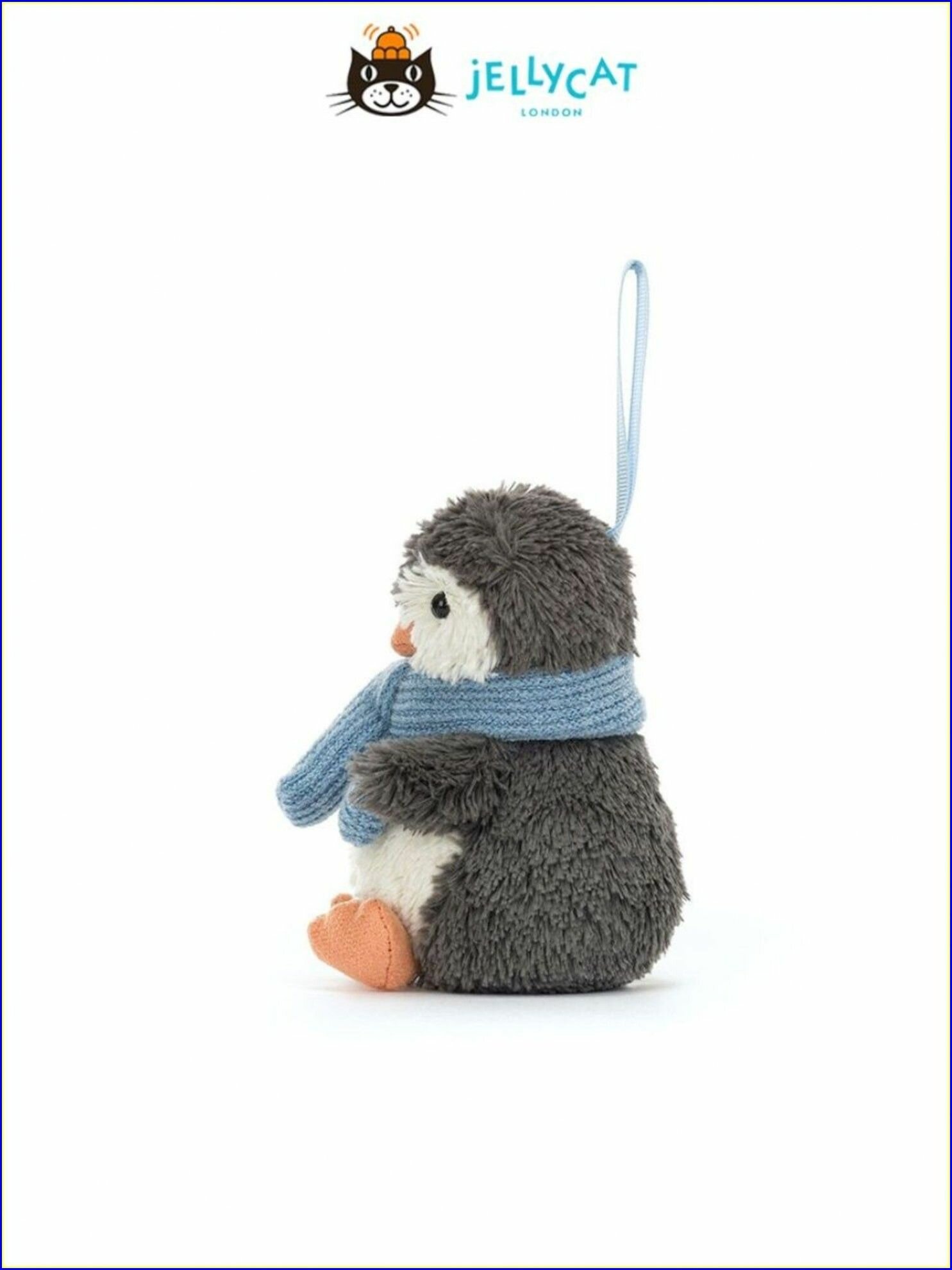 Эксклюзивный пингвин Peanut Jellycat, 10 см декоративный