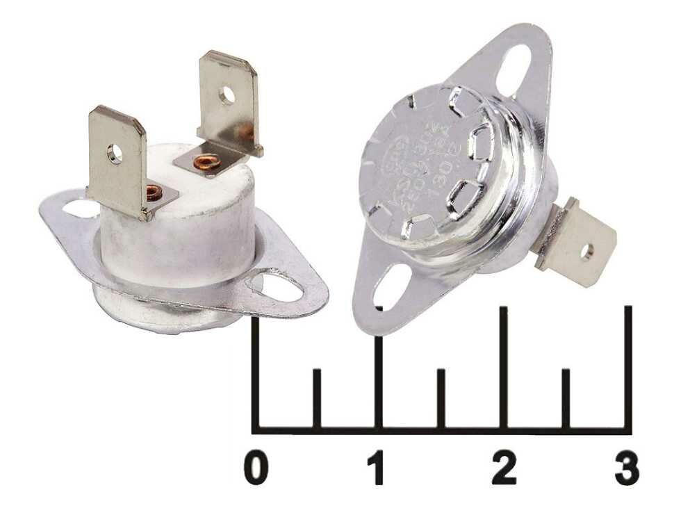 Термостат 130C OFF 250V 16A (на выкл.)