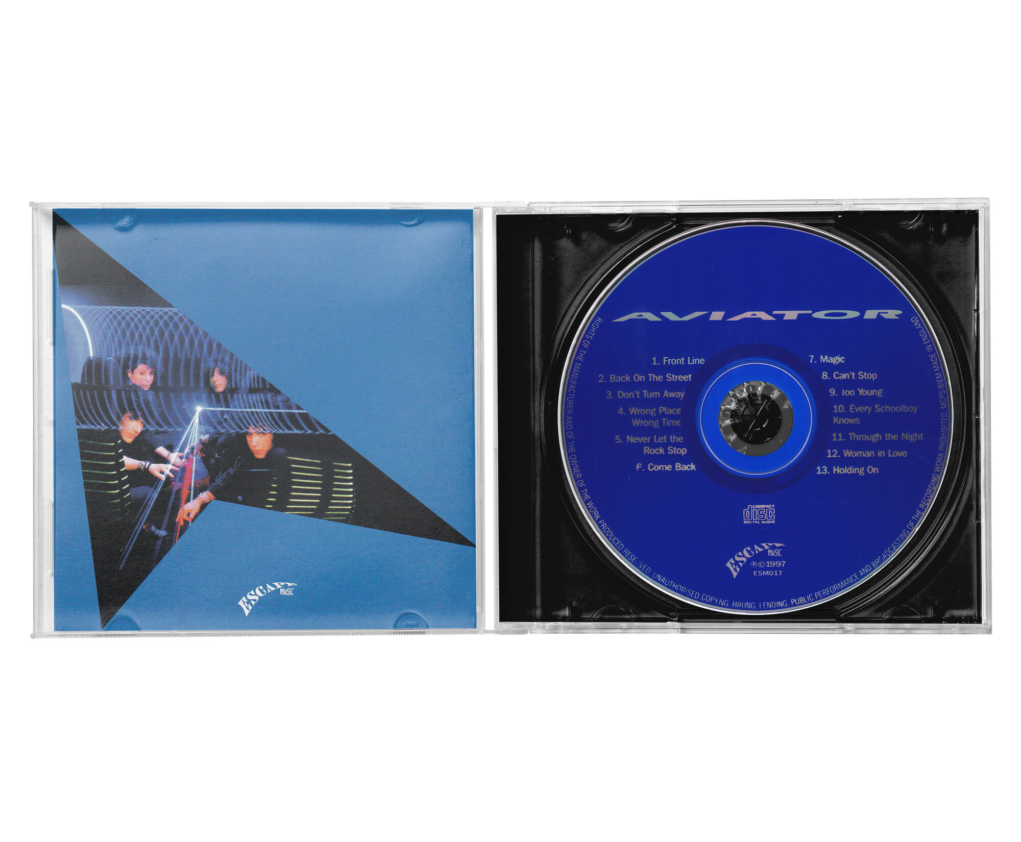 Aviator - Aviator, 1986, 8-page, CD-Аудио — фото 1