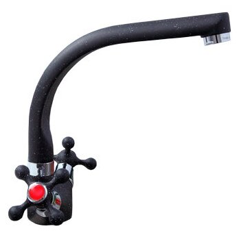 Смеситель для кухни MATRIX SMF-823090/BK 1/2" цвет черный