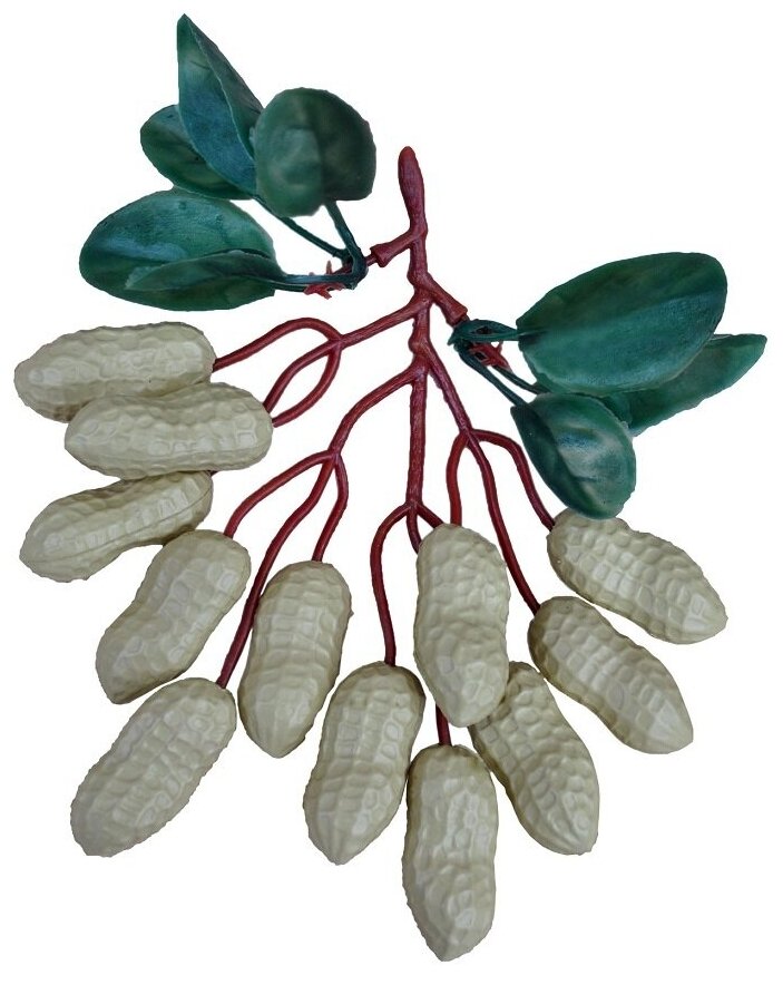 Искусственный муляж орехов Holodilova К-00-97, текстиль и пластик, бежевый