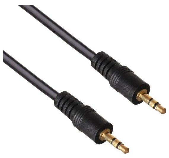 Кабель аудио Exegate , 3.5mm Jack M/3.5mm Jack M, 2м, позолоченные контакты
