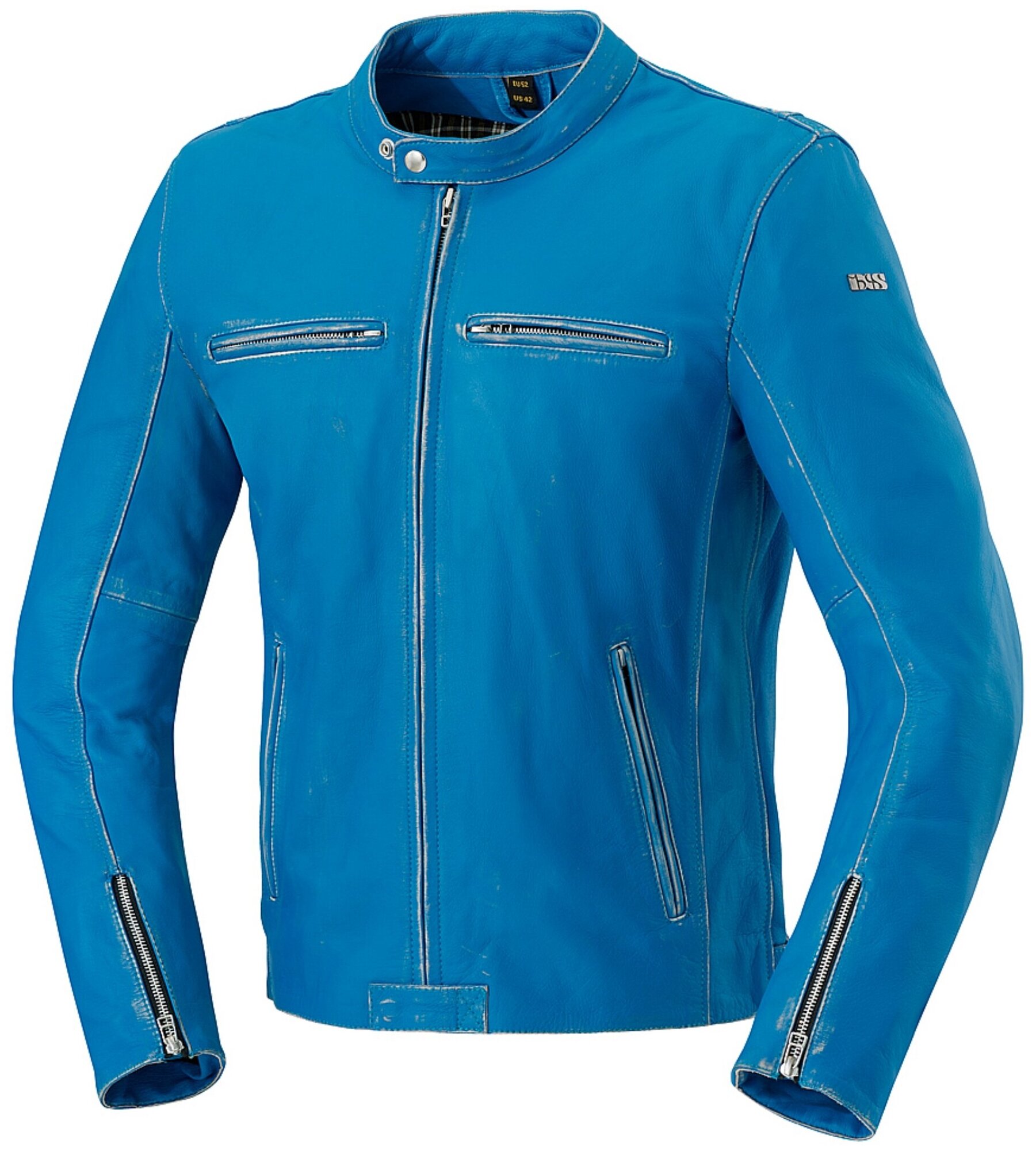 Куртка кожаная IXS SONDRIO, мужской(ие), синий, размер L