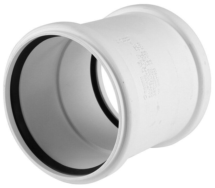 Рехау Raupiano Plus Муфта двухраструбная для систем внутренней канализации 90