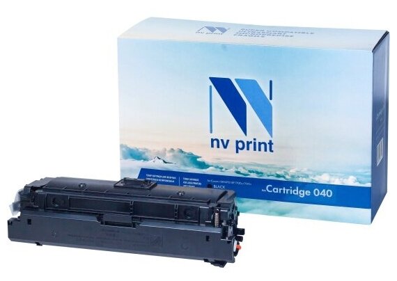 Картридж NV Print NVP совместимый NV-040 Black для Canon i-SENSYS LBP 710Cx/712Cx (6300k)
