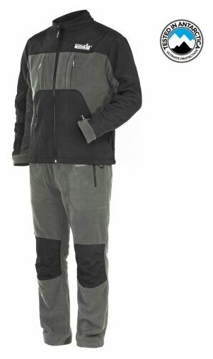 Костюм флисовый Norfin POLAR LINE 2 GRAY 03, размер 52-54 (L)