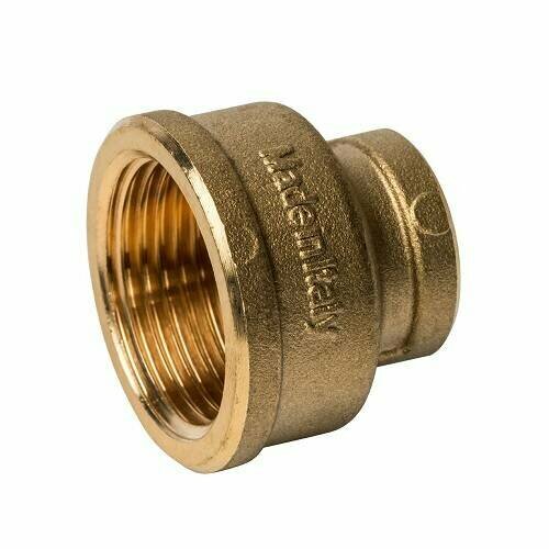 Муфта редукционная STOUT SFT 0005 - 1"1/4 x 3/4" (для стальных труб, латунь без покрытия)