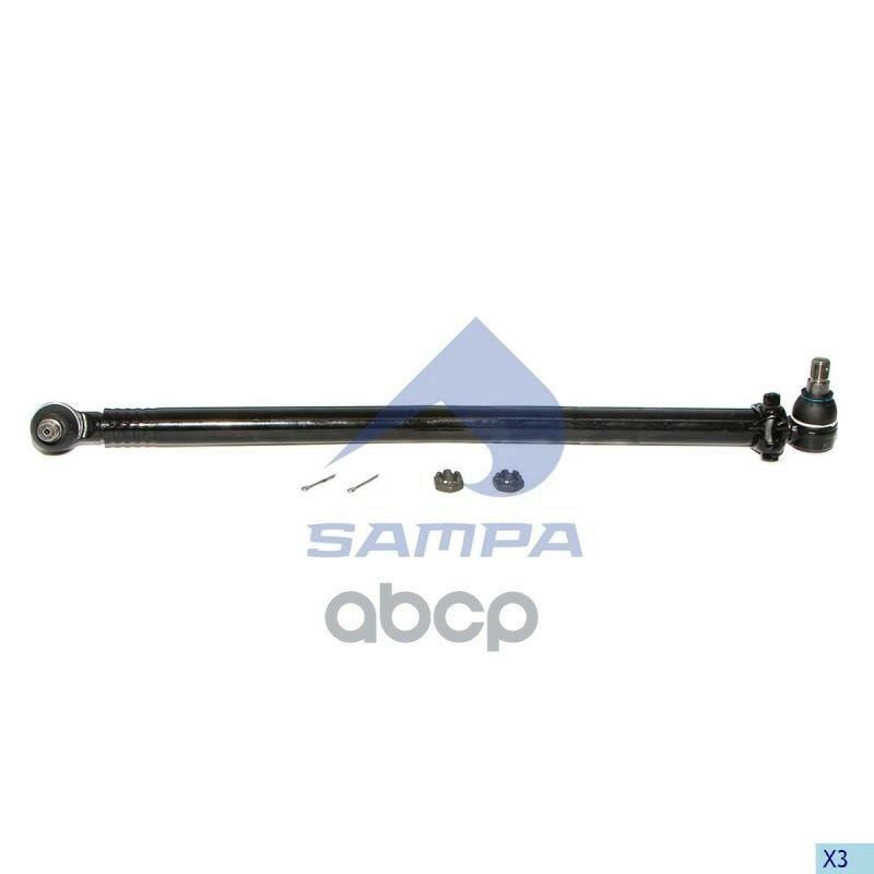 Тяга рулевая MERCEDES Atego продольная L=837мм SAMPA SAMPA арт. 097.319-01