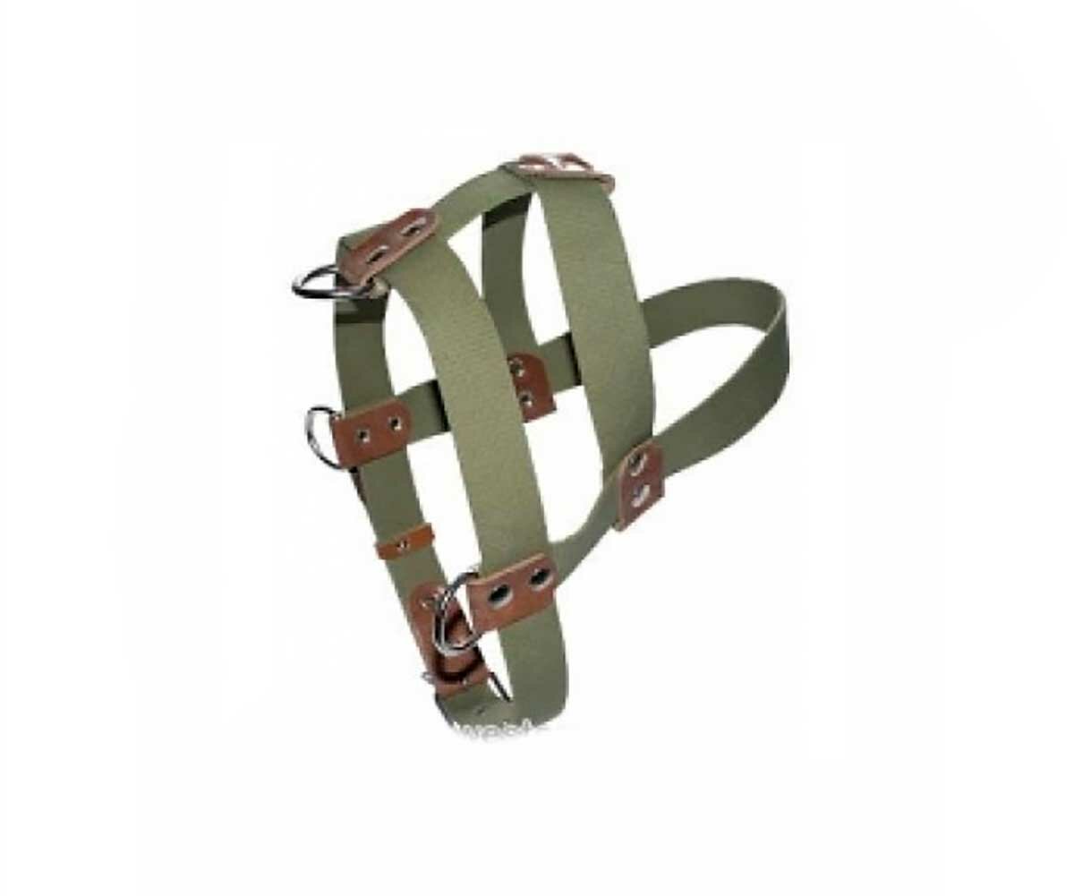 Шлейка для собак brava 3,6см брезент обычная №36 арт405