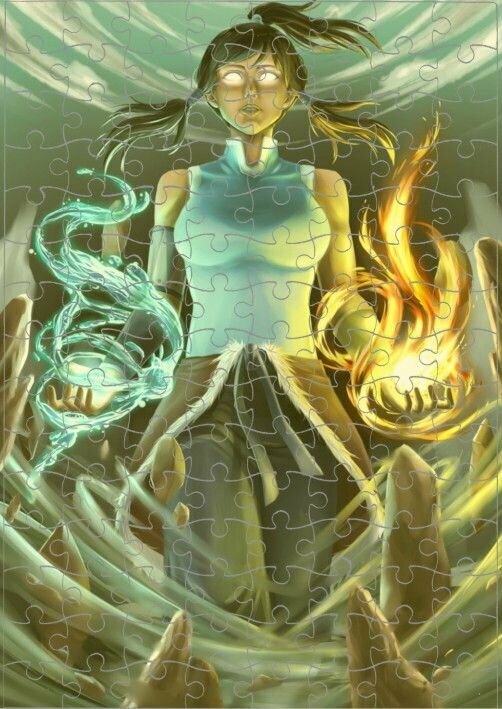 Пазл Аватар: Легенда о Корре, Avatar: the legend of Korra №6, А4